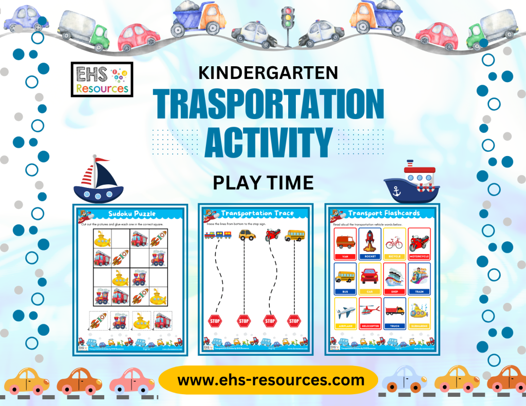 Kindergarten Transportation Activities - EHS RESOURCES