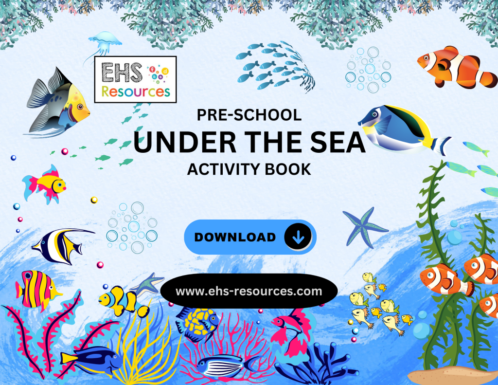 Under the Sea Worksheets for Preschool - EHS RESOURCES