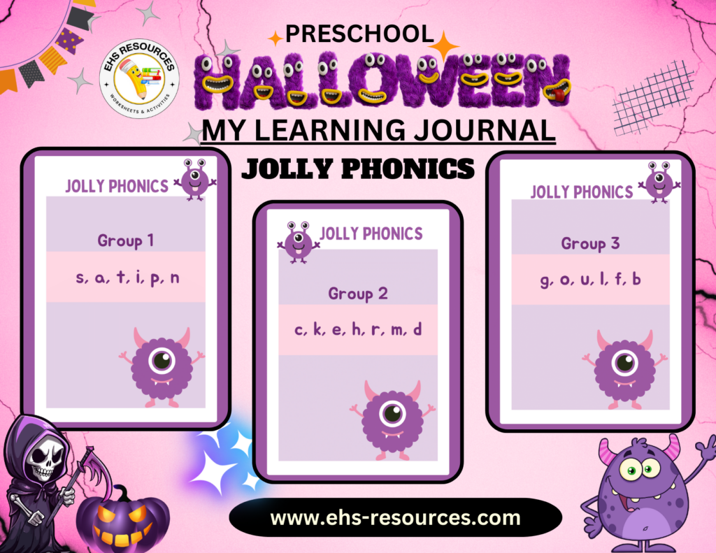 Halloween Preschool English Activities - EHS RESOURCES