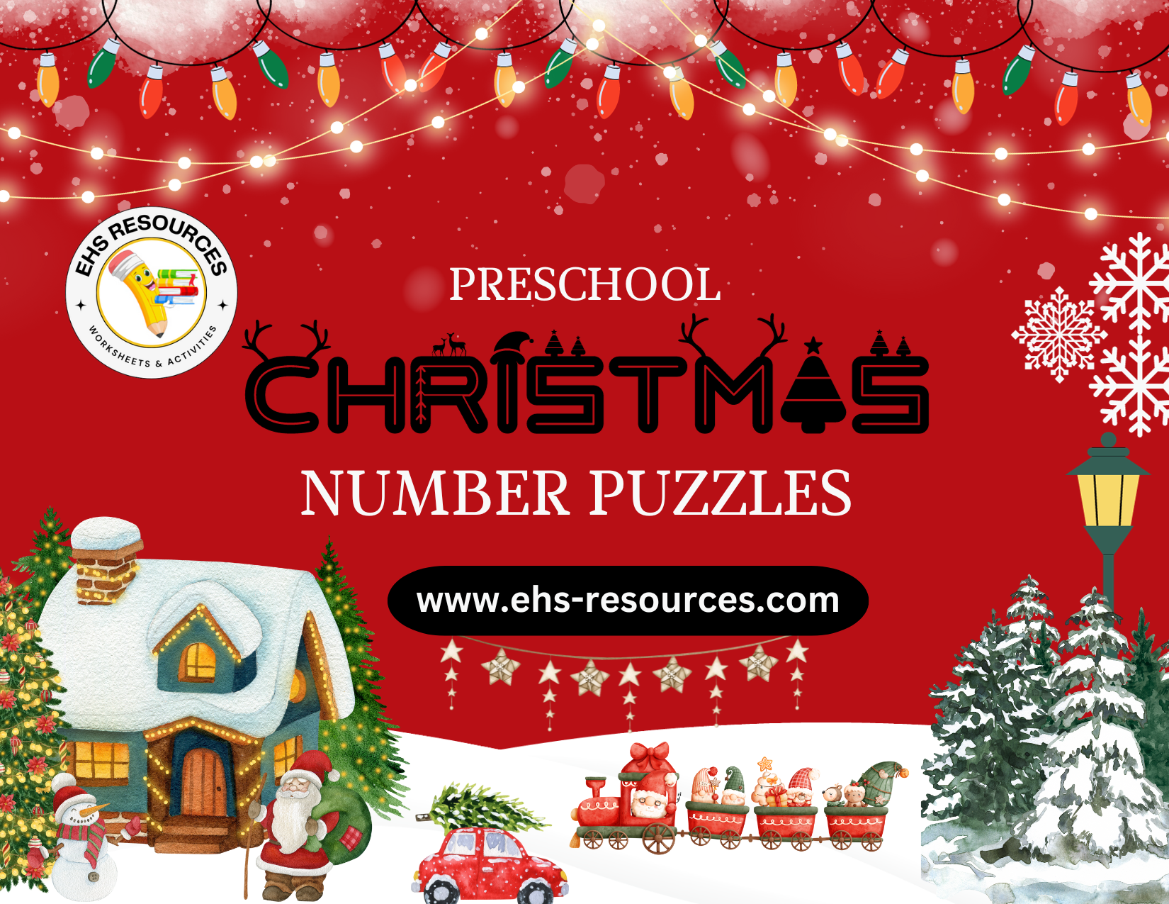 Christmas Number Puzzles Preschool EHS RESOURCES christmas-number-puzzles-preschool-ehs-resources