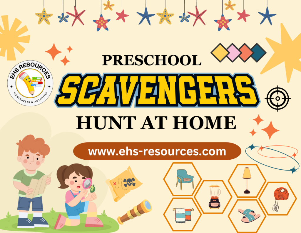 Explore preschool scavenger hunt activities - EHS RESOURCES