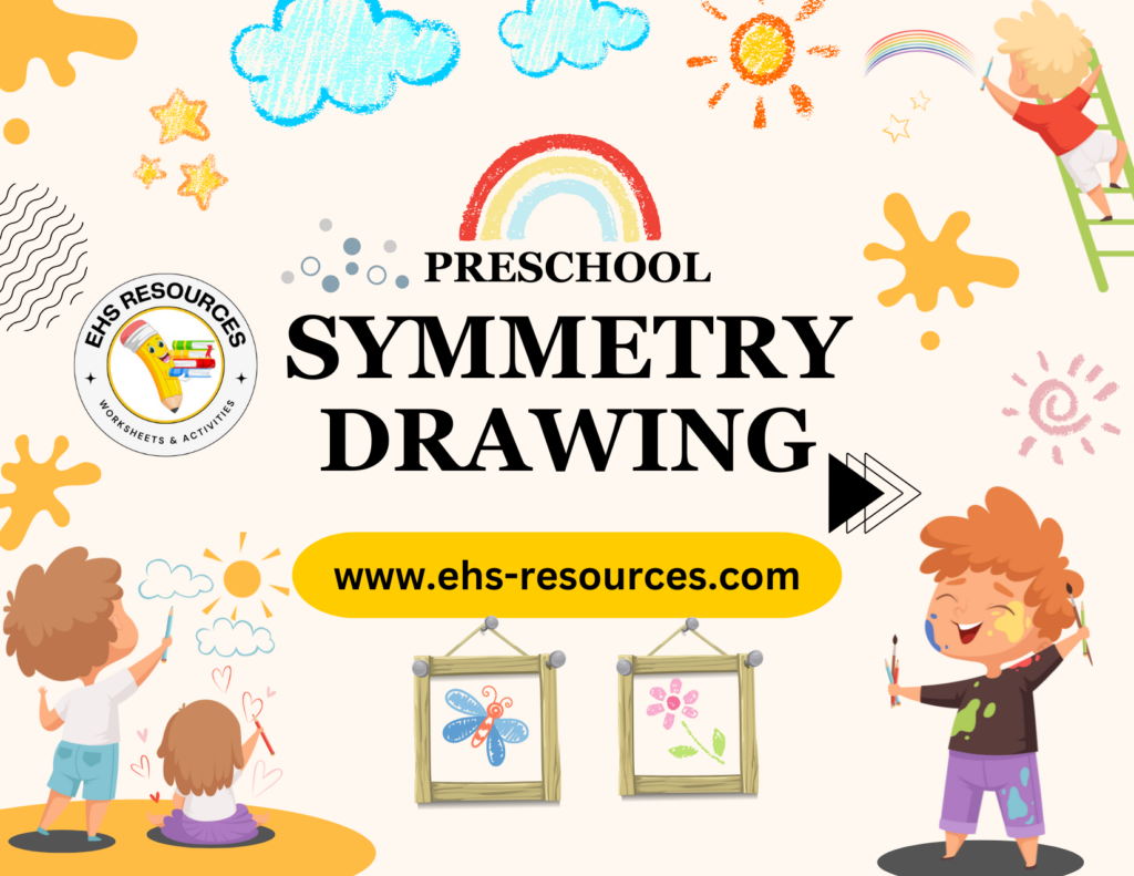 Preschool Symmetry Drawing Worksheets - EHS RESOURCES