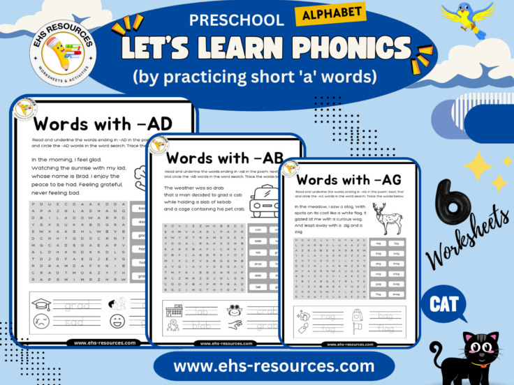 Preschoolers Activity Pack Archives - EHS RESOURCES